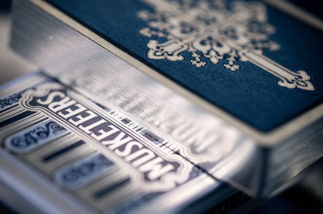 Poker Cards - 3 Musketeers (Silver Gilded) Playing Cards, by Kings Wild ...