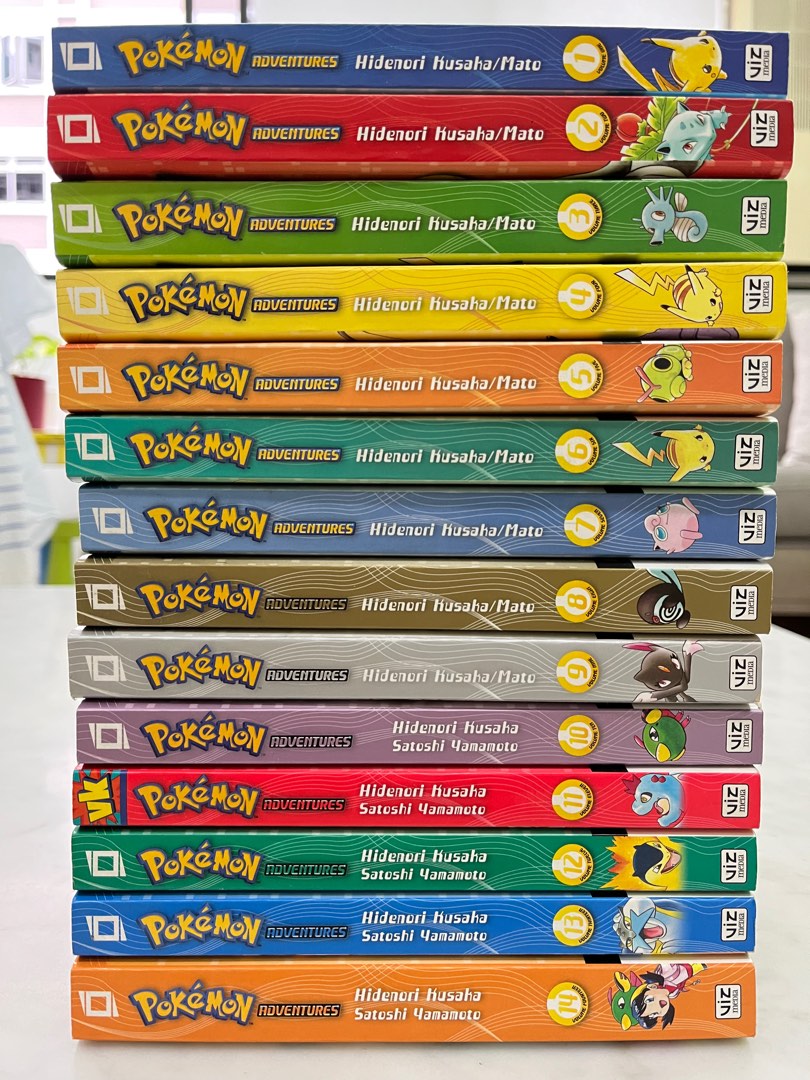 Pokémon Adventures Volumes 1-14 (English), Hobbies & Toys, Books ...