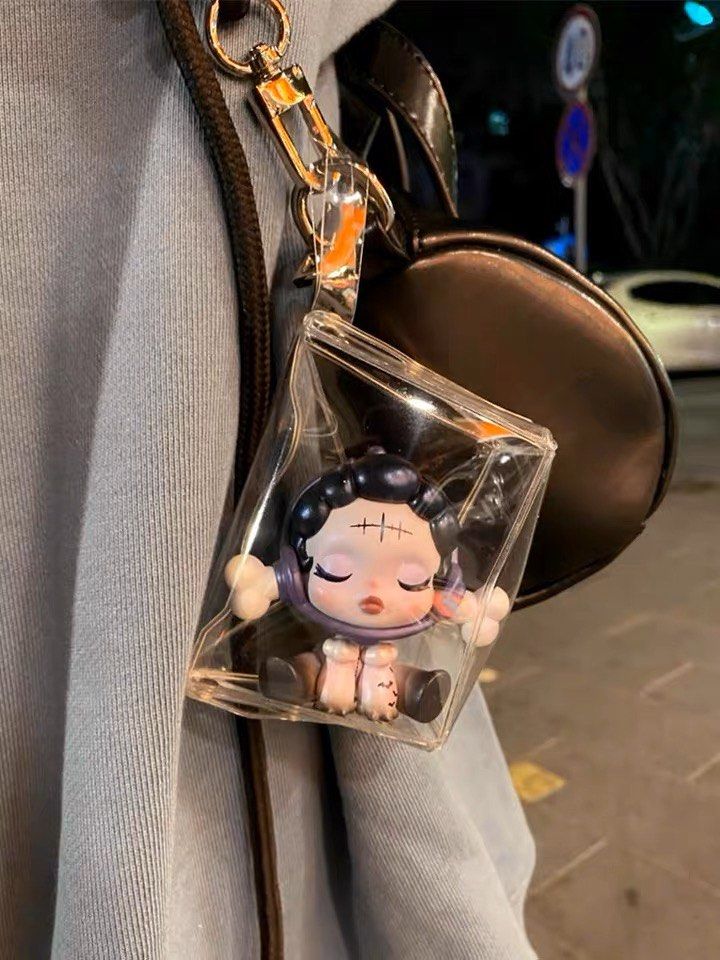 POPMART keychain holder, Hobbies & Toys, Toys & Games on Carousell