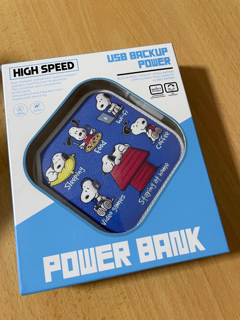 Power bank - Snoopy, Mobile Phones & Gadgets, Mobile & Gadget ...