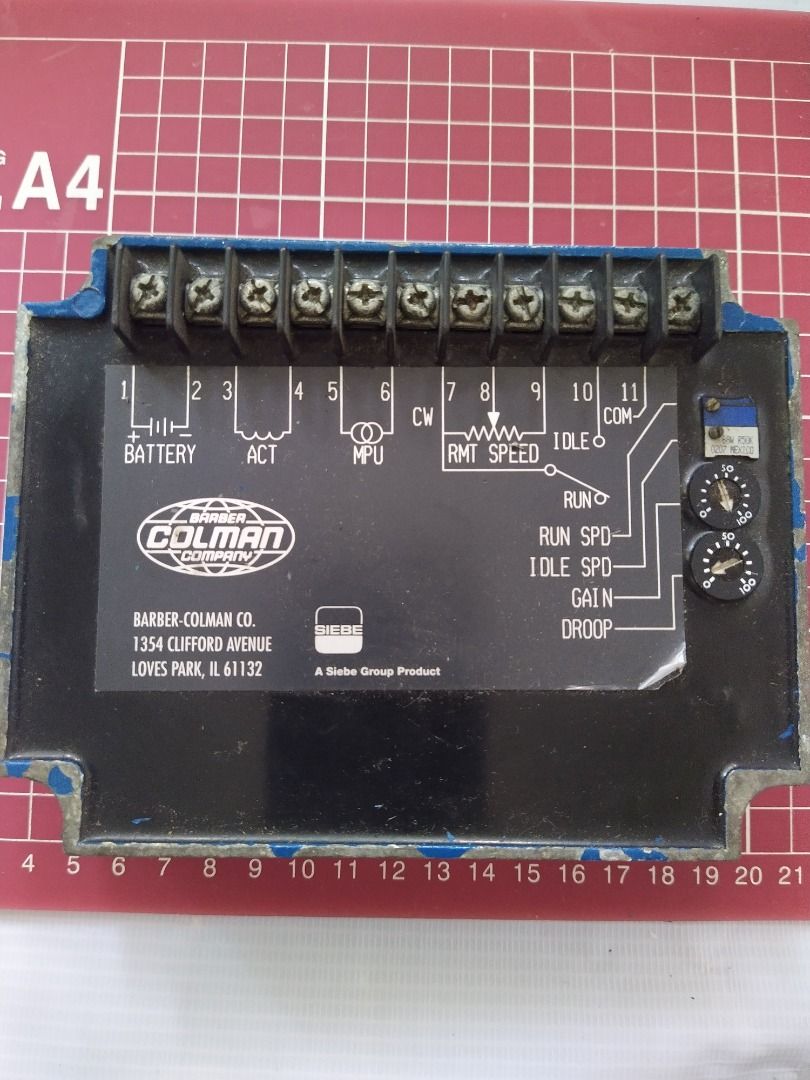 Power Gen Set Speed Controller, Commercial & Industrial, Industrial ...