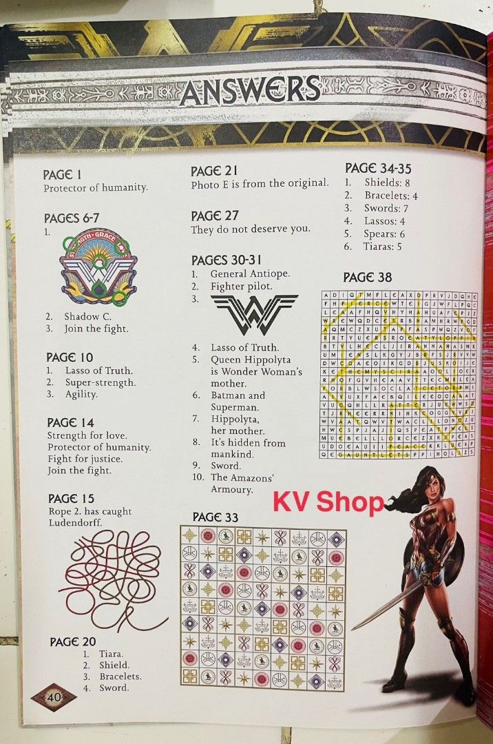 Preloved Mega Sticker Book Wonder Woman / Buku Stiker, Buku & Alat ...