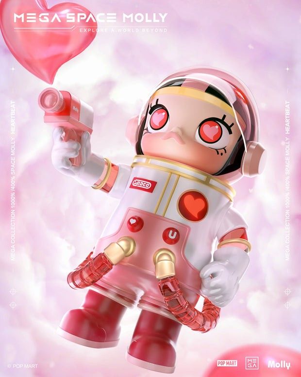Preorder (Confirmed Design) - Pop Mart popmart Mega Space Molly 400% ...