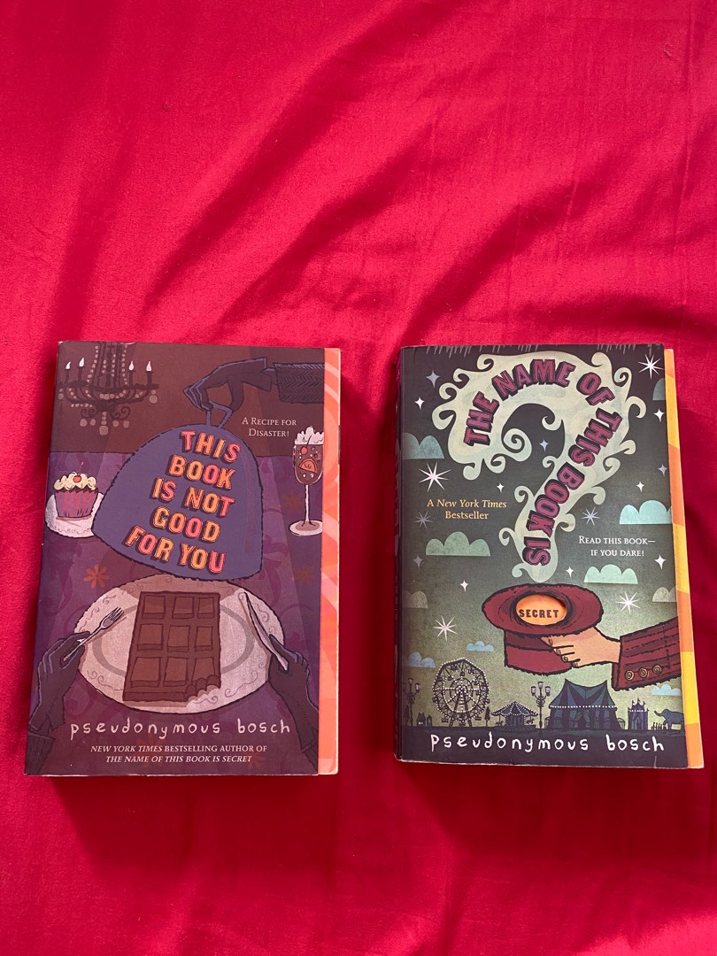 Pseudonymous Bosch Books (1 and 3), Hobbies & Toys, Books & Magazines ...