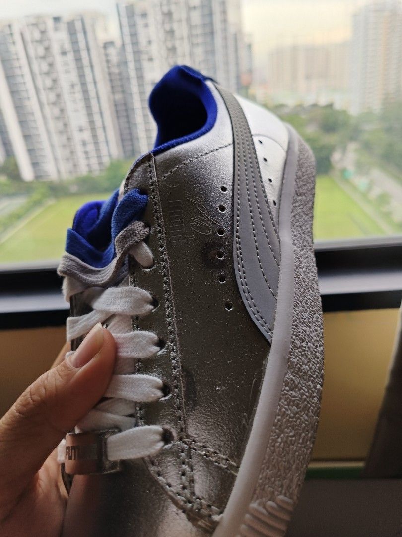 PUMA clyde Future Past x Johan Loh, Women's Fashion, Footwear, Sneakers ...
