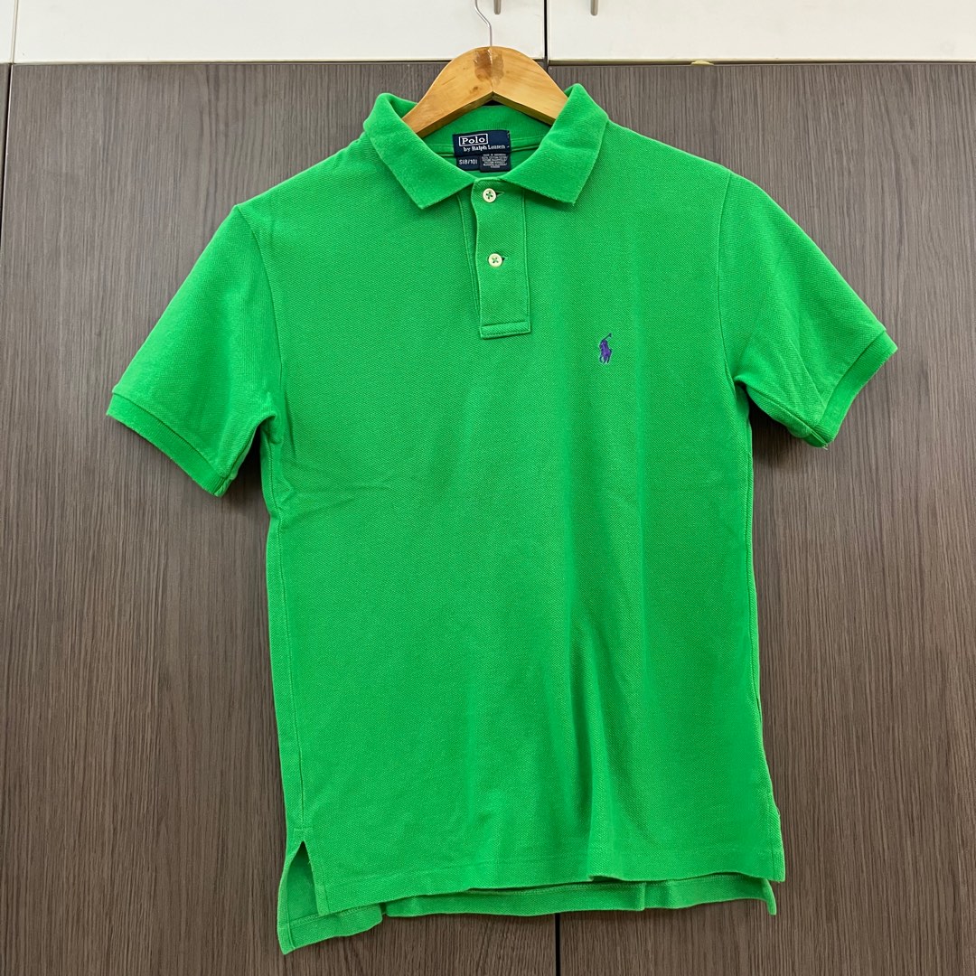 Ralph Lauren Polo green, Men's Fashion, Tops & Sets, Tshirts & Polo Shirts on Carousell