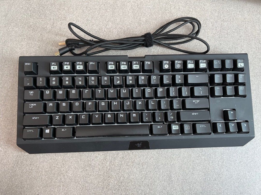 Razer Blackwidow Tenkeyless Orange Switch (V1), Computers & Tech, Parts ...