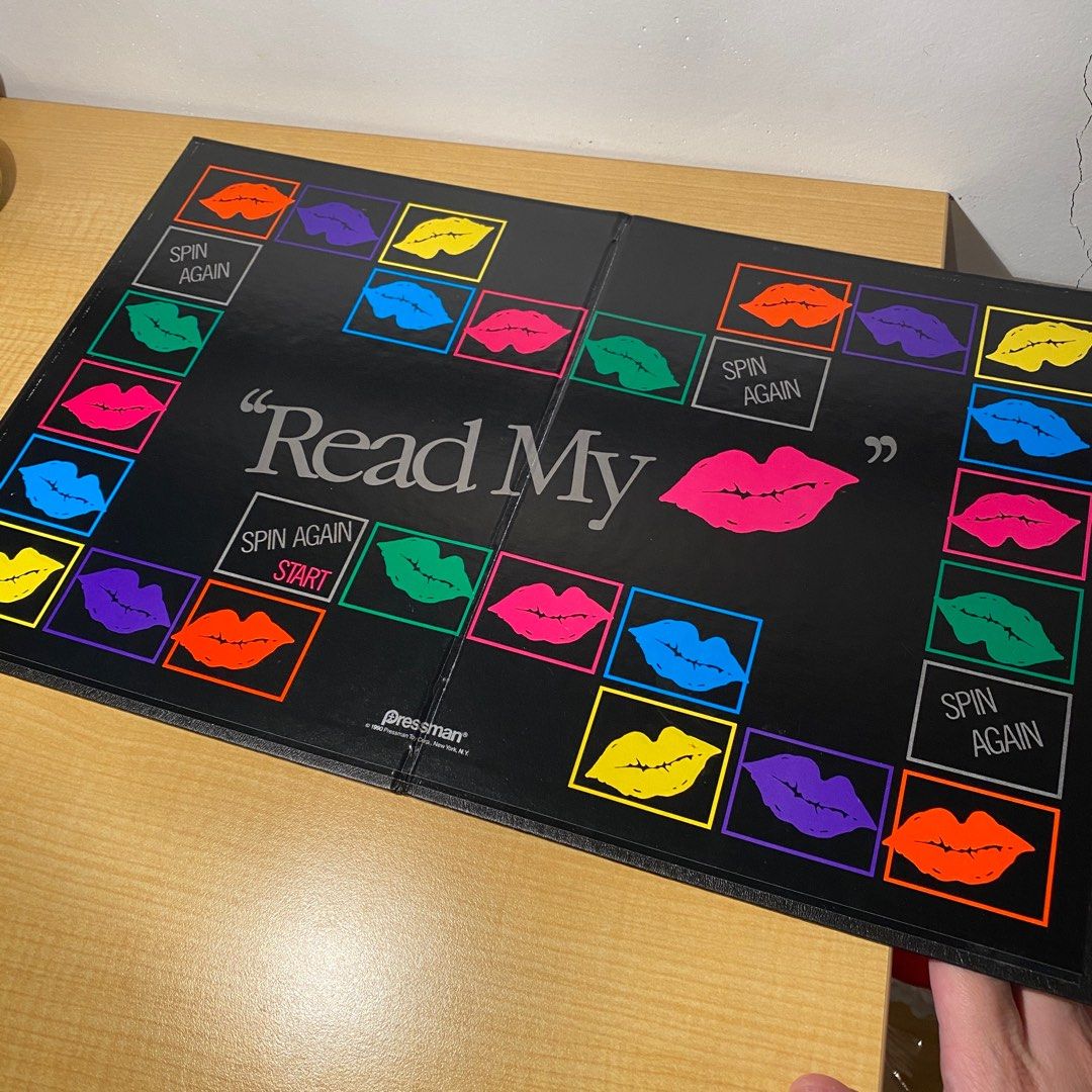 Ready my lips board game vintage 1990, Hobbies & Toys, Toys & Games on ...