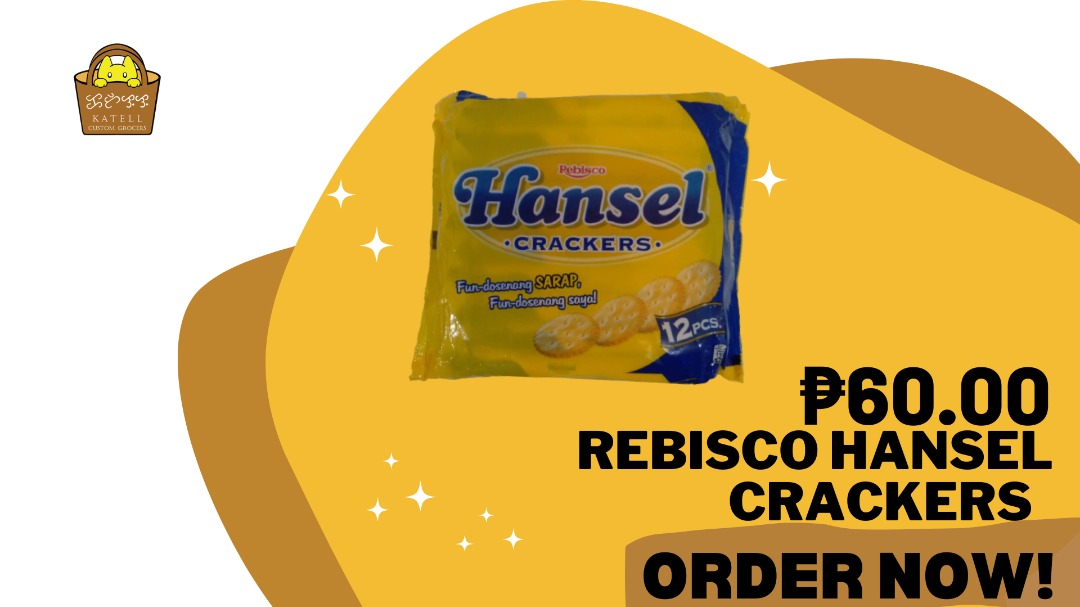 Rebisco Hansel Crackers, Food & Drinks, Packaged & Instant Food on ...