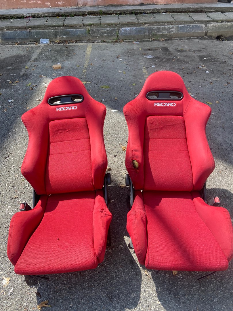 Recaro Dc5 merah, Auto Accessories on Carousell