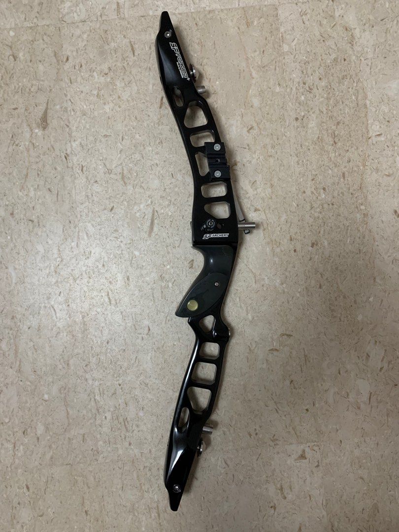 SF Forged Recurve Bow Riser (Black), Sports Equipment, Other Sports ...