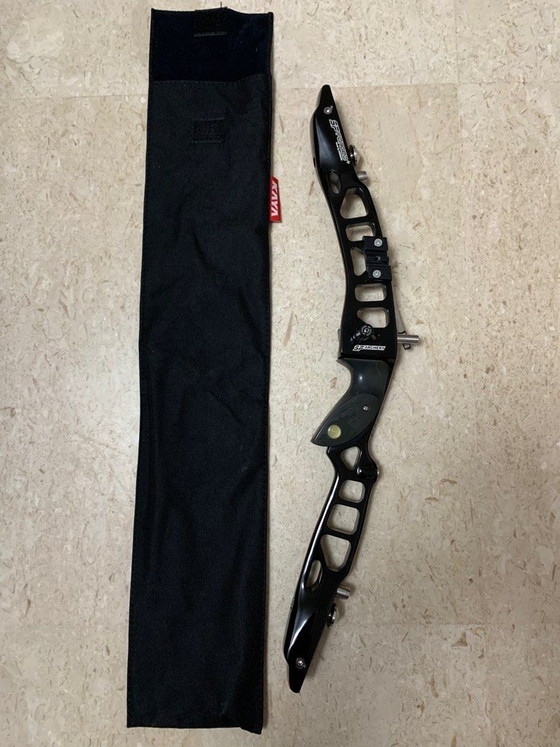 SF Forged Recurve Bow Riser (Black), Sports Equipment, Other Sports ...