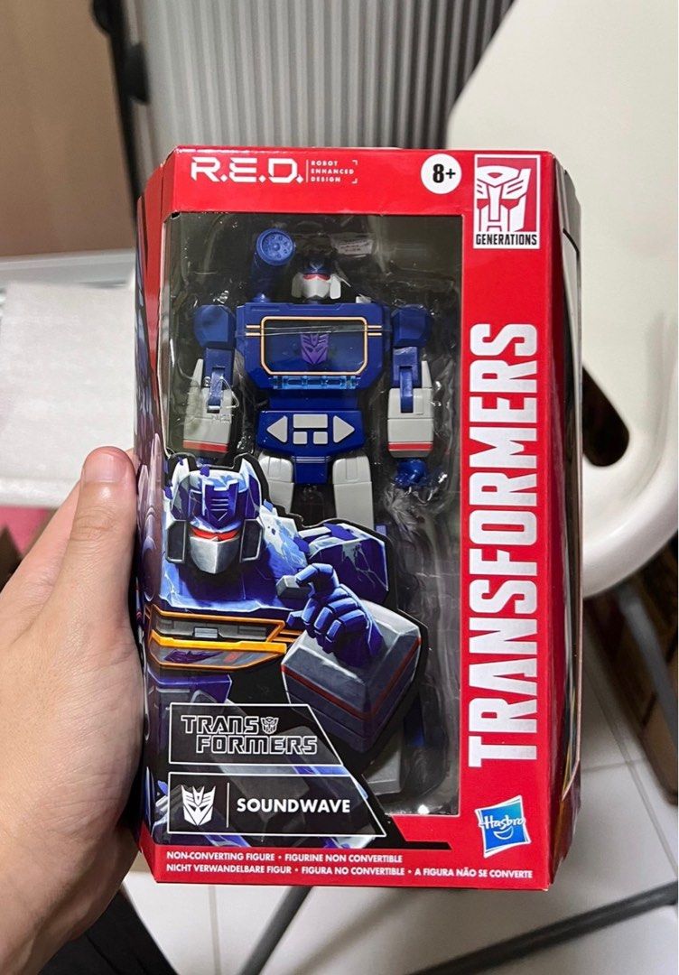 RED Soundwave, Hobbies & Toys, Toys & Games on Carousell
