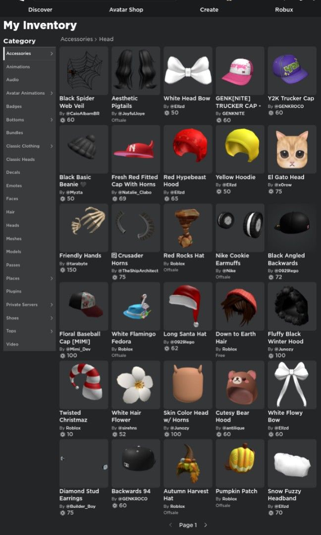 Roblox rich account, Everything Else, Looking For on Carousell