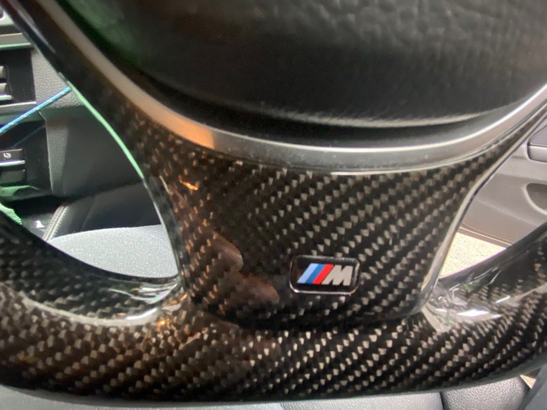 Robson design carbon steering wheel for F10, Car Accessories ...