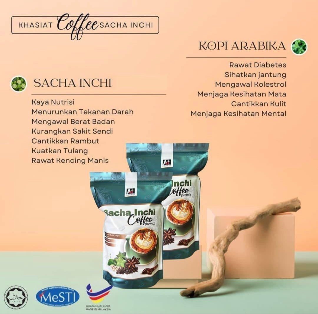 Sacha Inchi Coffee Premix, Food & Drinks, Beverages on Carousell