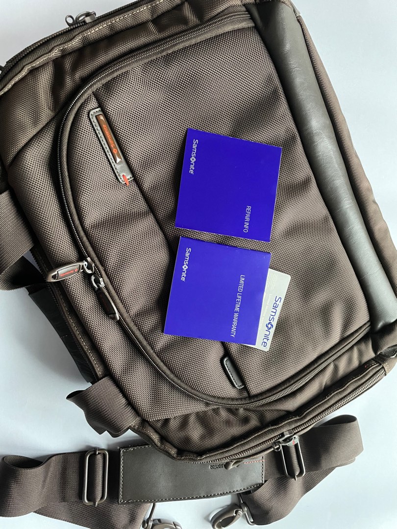 Samsonite soft briefcase / laptop bag, Men's Fashion, Bags, Briefcases ...