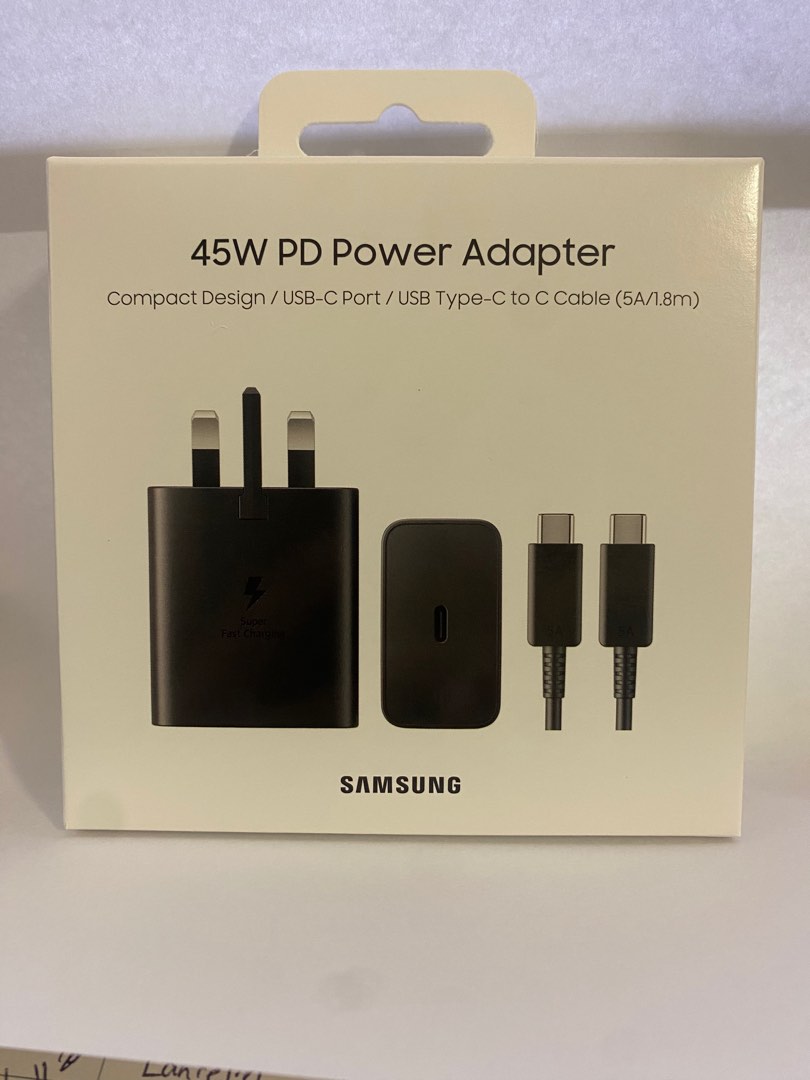 Samsung 45W PD Power adapter, Mobile Phones & Gadgets, Mobile & Gadget ...