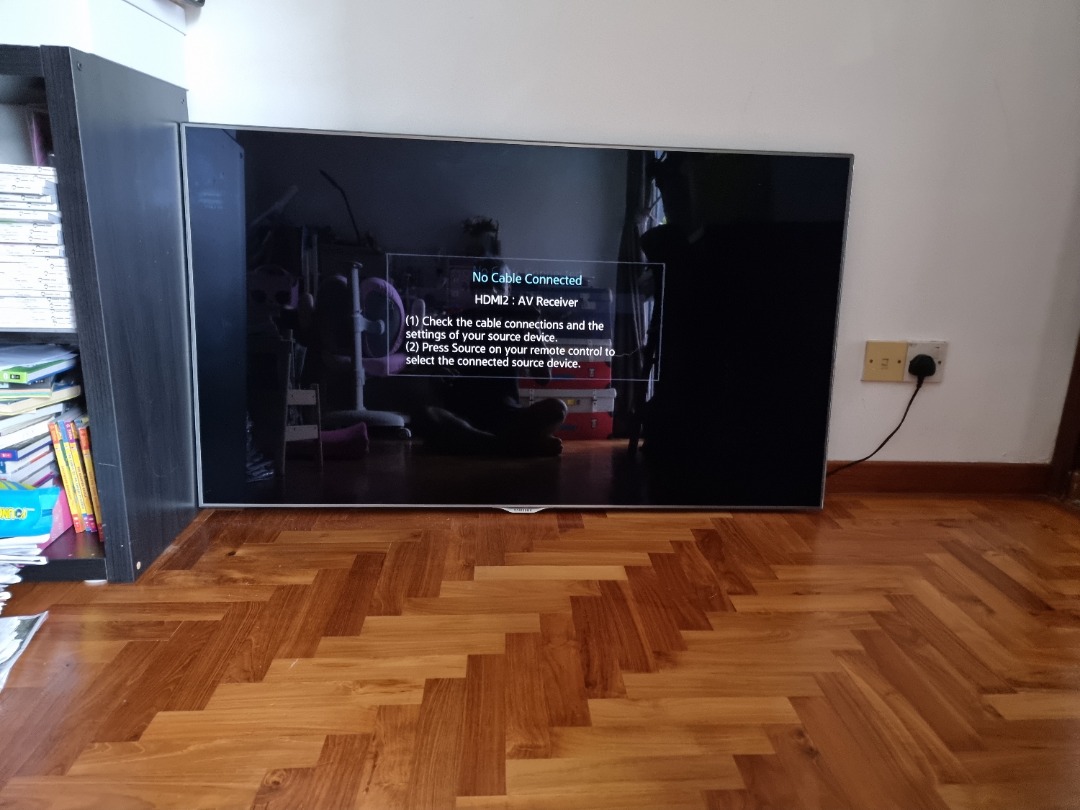 Samsung 55inch smart TV on fire sale, TV & Home Appliances, TV ...