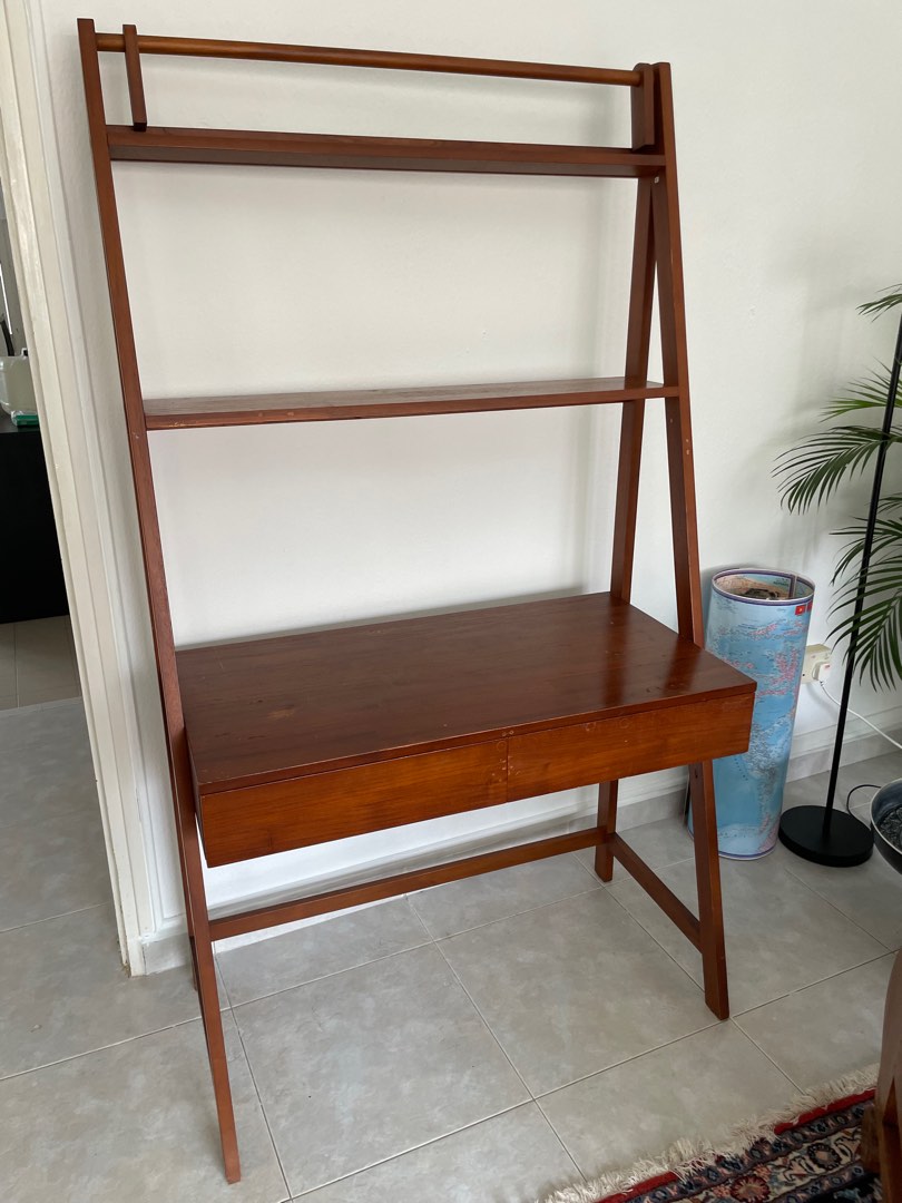 Scanteak writing desk, Furniture & Home Living, Furniture, Tables ...