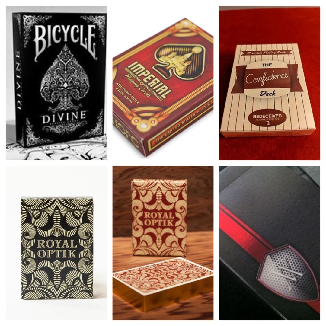 [Sealed] Assorted Customs Playing Cards, Hobbies & Toys, Toys & Games ...