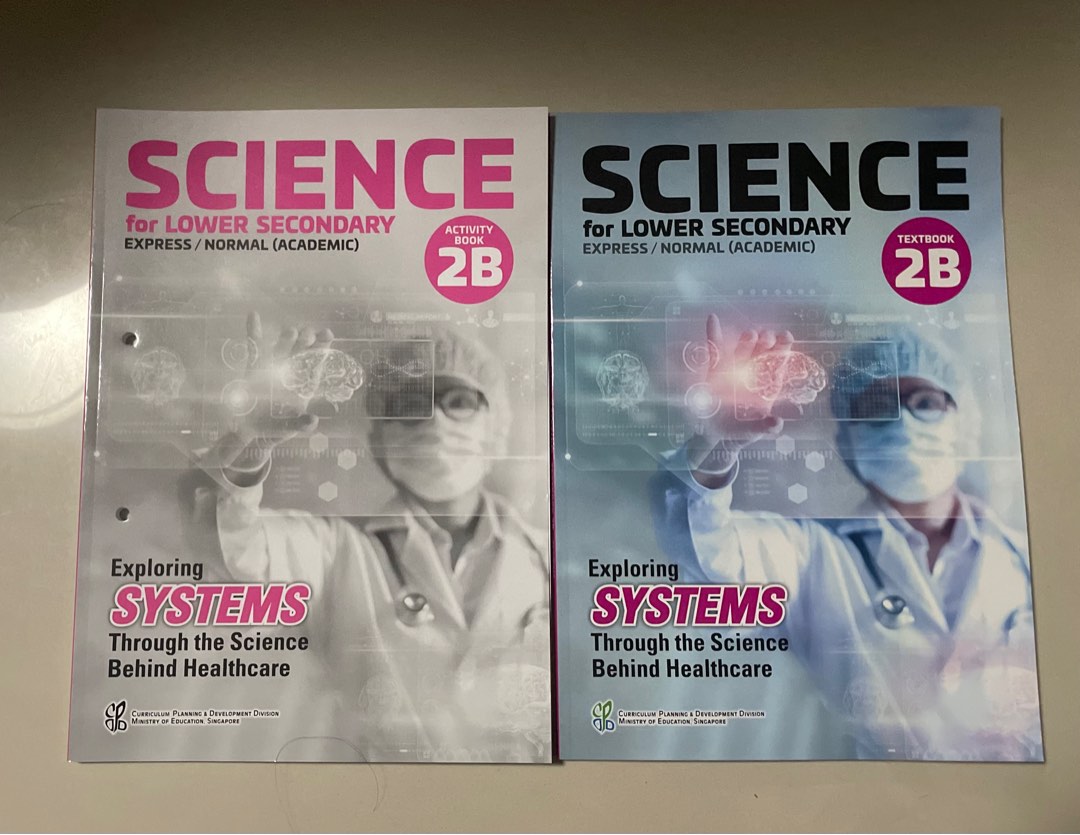 Sec 2 Science For Lower Secondary Express / NA Textbook/Workbook 2B ...