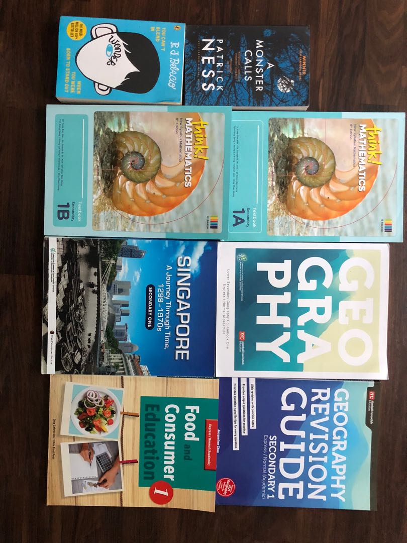 Secondary 1 textbooks, Hobbies & Toys, Books & Magazines, Textbooks on ...