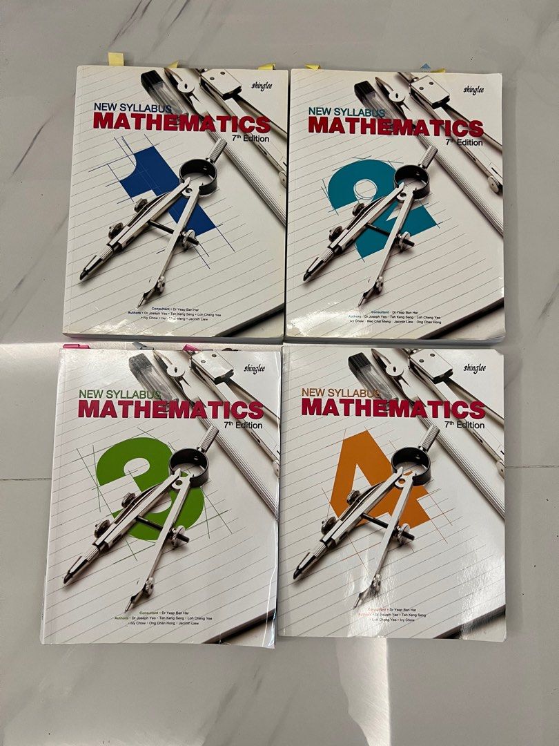 Secondary Maths Textbook (Sec 1 to 4) 7th Edition, Hobbies & Toys ...