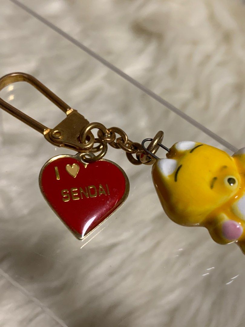 Sendai ceramic souvenir key chain, Hobbies & Toys, Memorabilia ...