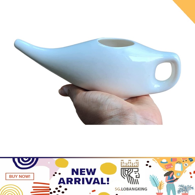 [sg stock] Ceramic Neti Pot Jal Neti Nasal Rinse for respiratory ...
