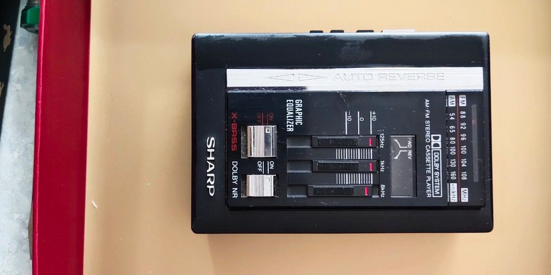 sharp walkman cassette player 式帶機 卡式機 隨身聽 not md discman made in japan ...