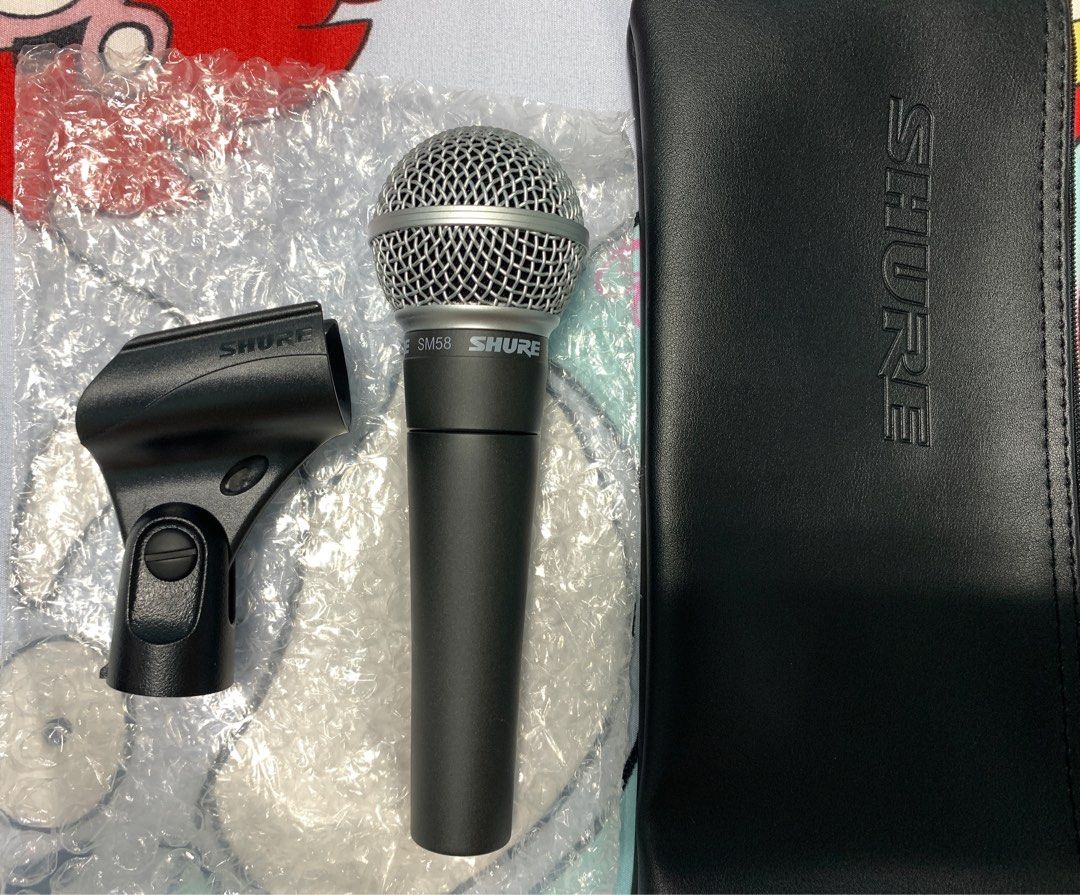 Shure SM58 Cardiod Dynamic Microphone with cable, Audio, Microphones on ...