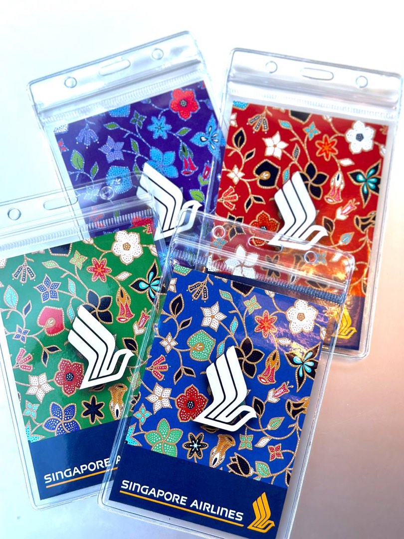 SIA Cabin Crew Luggage Tag (Standard Design), Hobbies & Toys, Travel ...