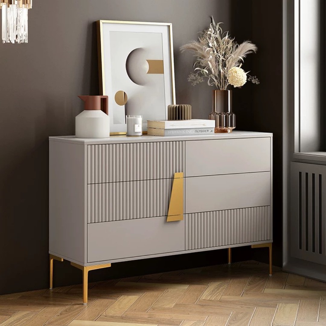 Sideboard Buffer Console Table Drawers Storage Cabinet Cupboard ...