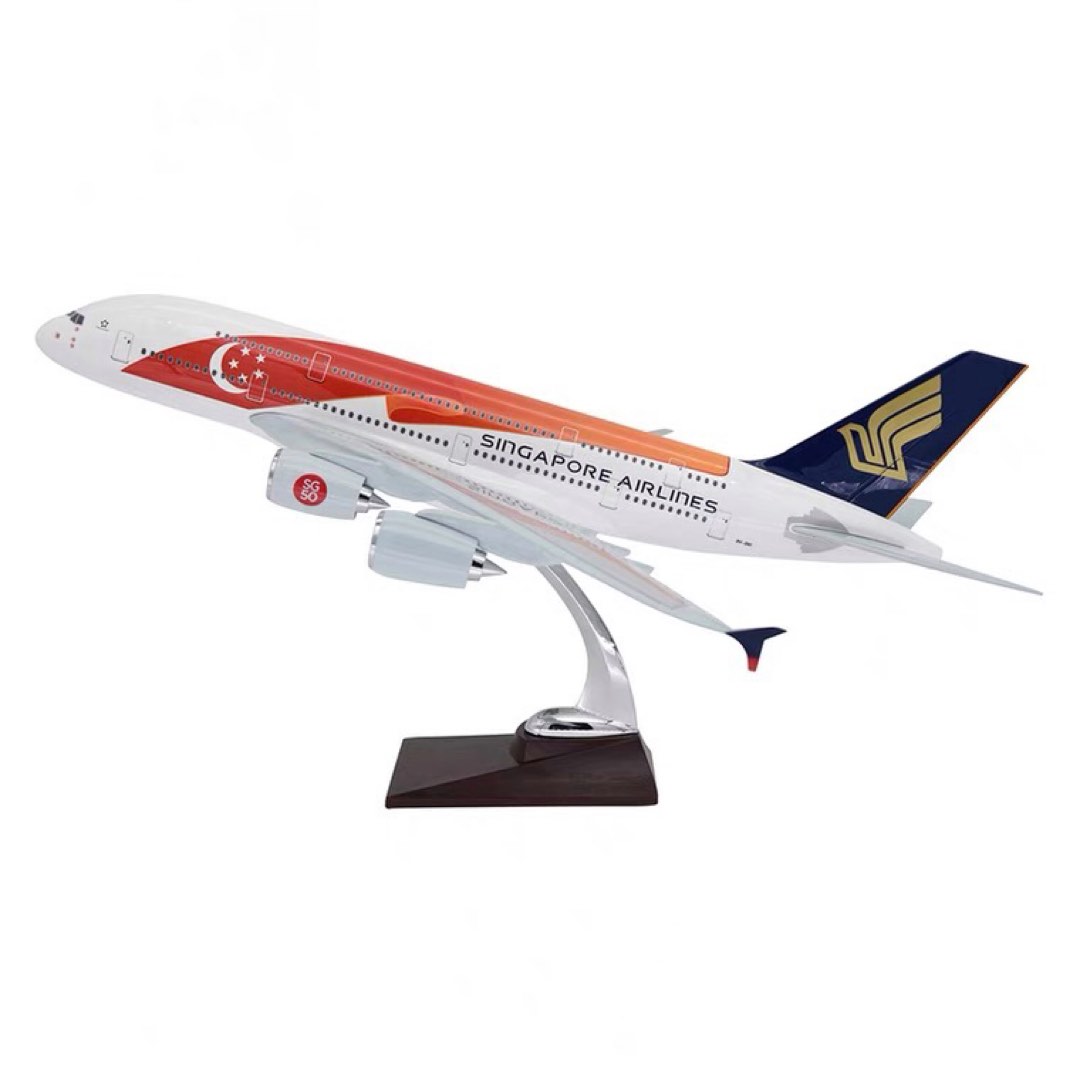 Singapore Airlines Airbus A380-800 SG50 Livery 45cm 1/160 Airplane ...