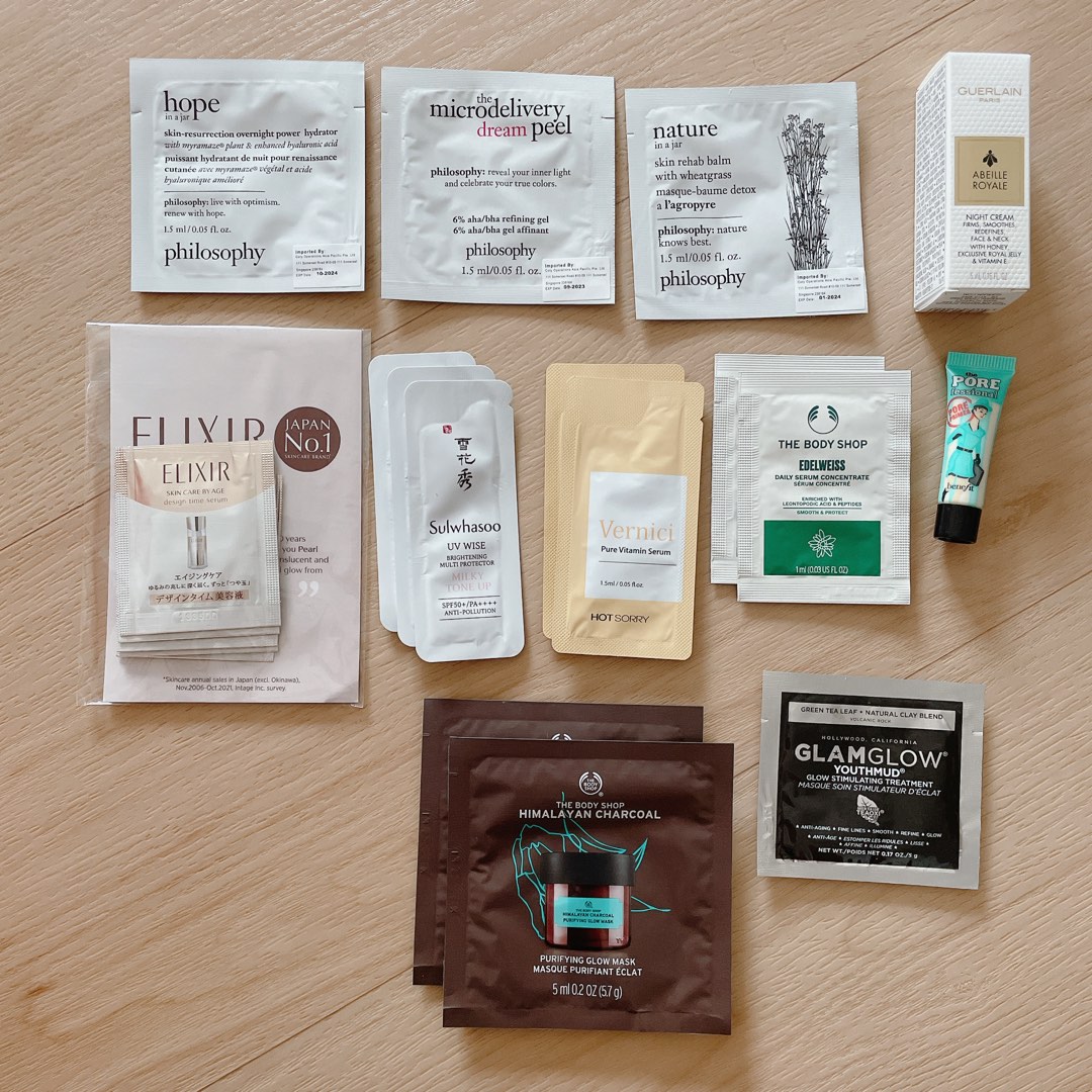 Skincare and Beauty Samples, Beauty & Personal Care, Face, Face Care on ...
