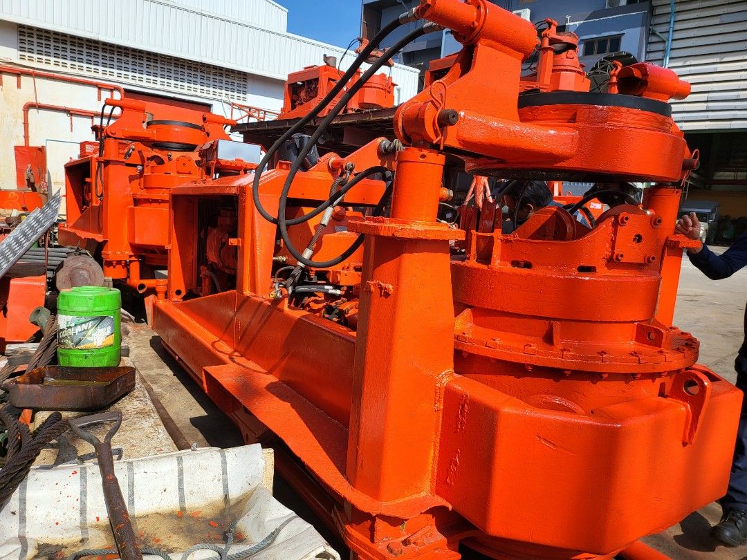 SOILMEC RT3S MECHANICAL DRILL RIG CRANE ATTACHMENT BORED PILING RIG ...