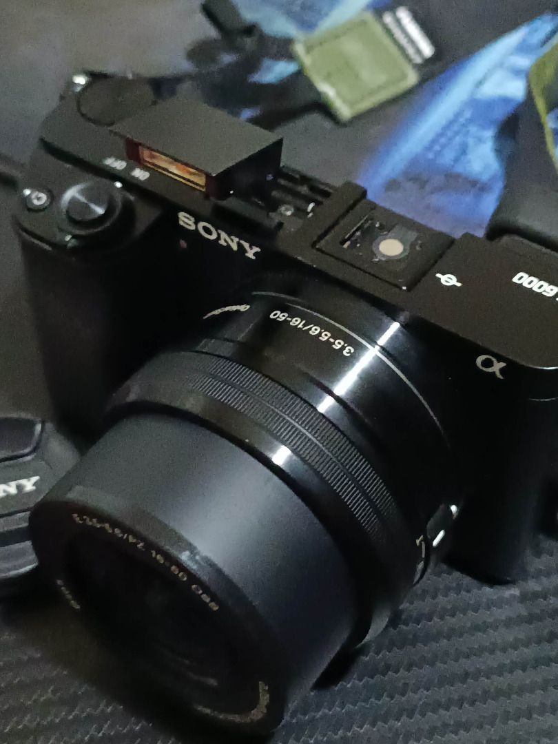 SONY Alpha 6000 Camera, Photography, Cameras on Carousell