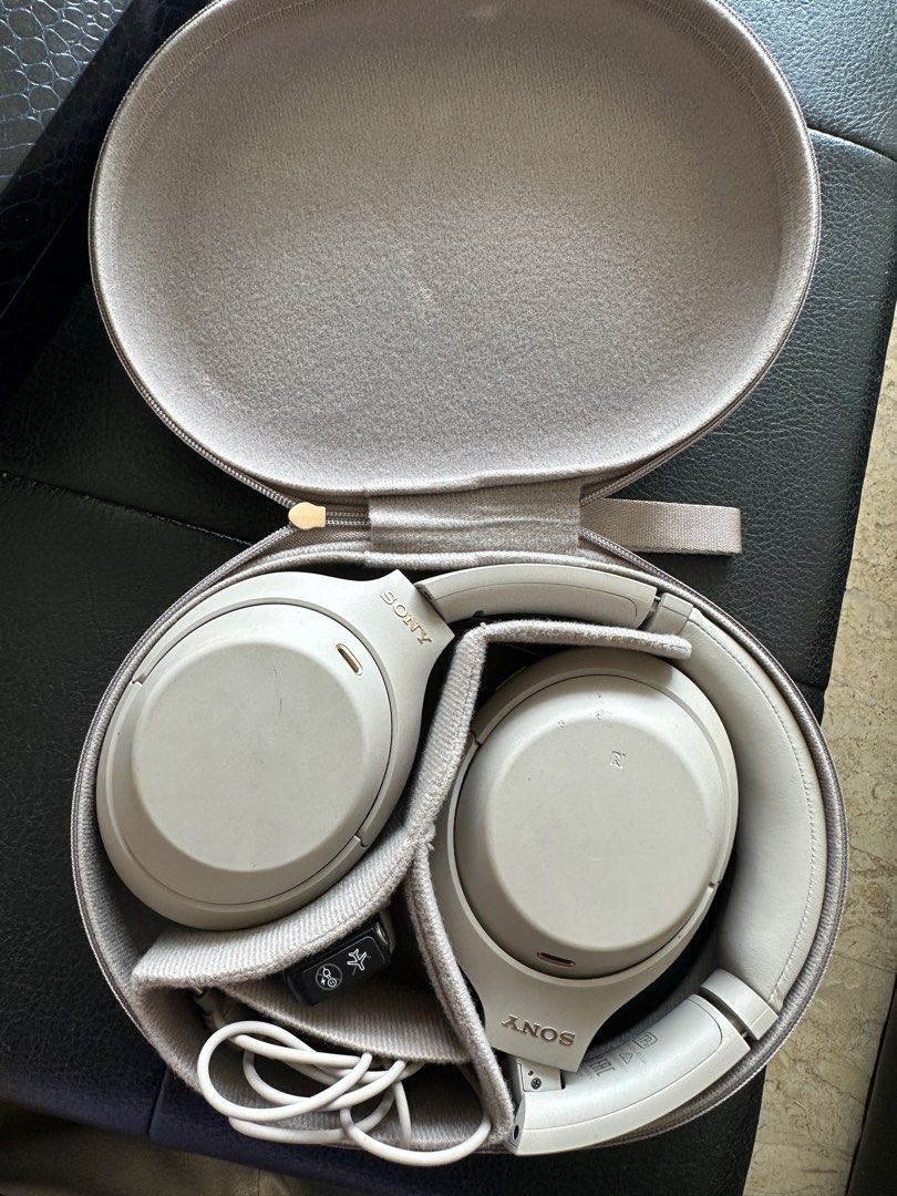 Sony WH-1000XM4 Beige, Audio, Headphones & Headsets on Carousell