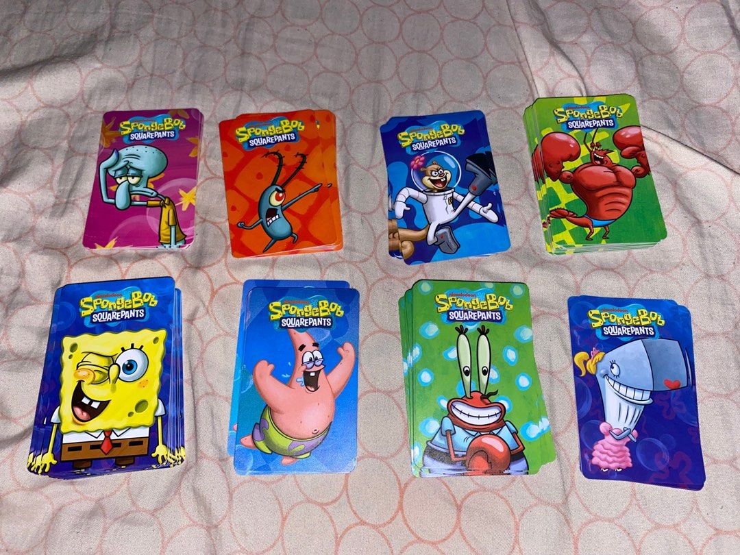 Spongebob Cards (Timezone and Quantum), Hobbies & Toys, Toys & Games on ...