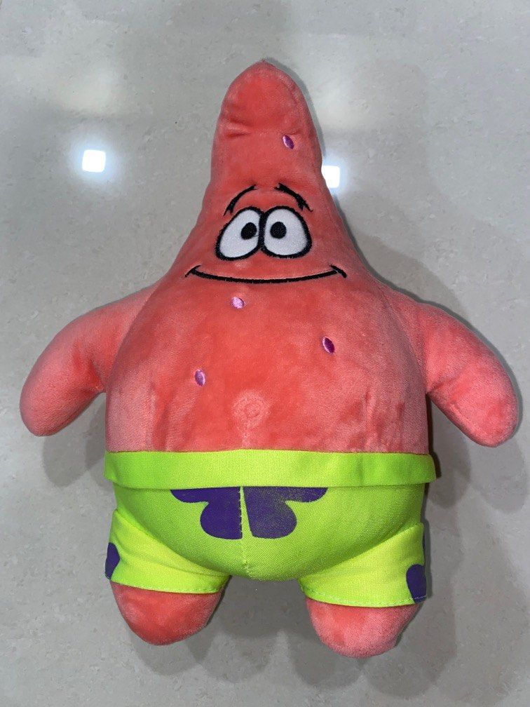 spongebob squarepants patrick soft toy / plushie / stuffed plush toy ...