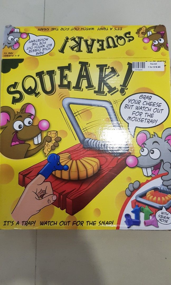 SQUEAK FUN KIDS GAME, Hobbies & Toys, Toys & Games on Carousell