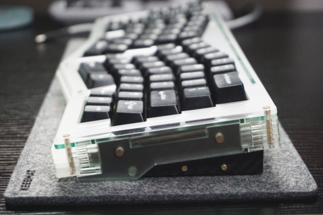 Stacked Acrylic Spring Gasket Mounted Custom Mechanical Keyboard ...