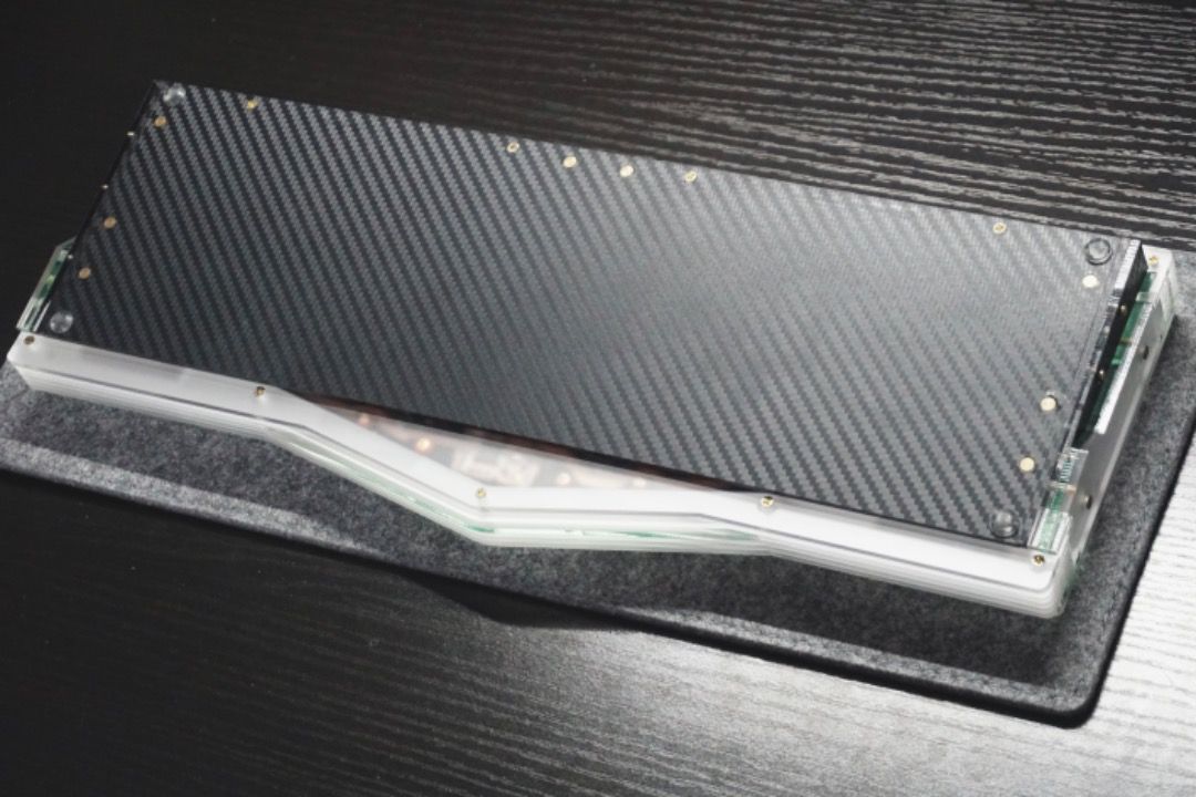 Stacked Acrylic Spring Gasket Mounted Custom Mechanical Keyboard ...