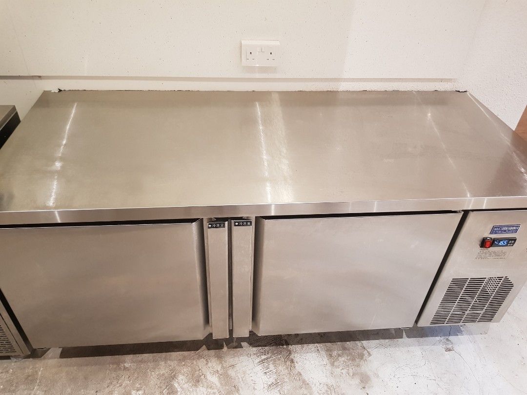 Stainless steel counter freezer, TV & Home Appliances, Kitchen ...