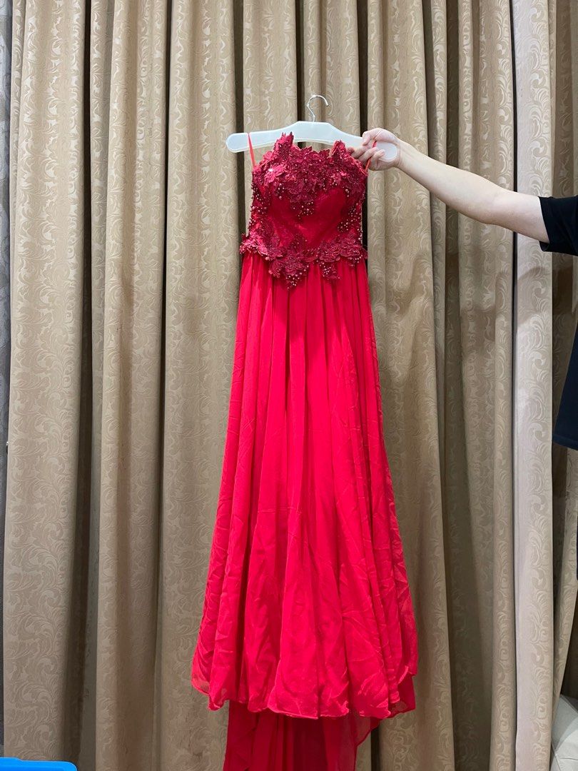 Stella Shen Prewedding dress RED, Fesyen Wanita, Pakaian Wanita, Gaun ... Stella Shen Prewedding dress RED, Fesyen Wanita, Pakaian Wanita, Gaun ...