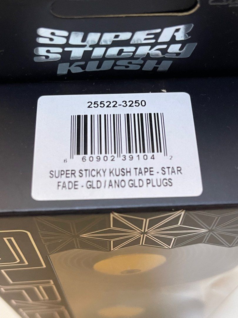 Supacaz Super Sticky Kush Star Fade - Gold Handlebar Tape, Sports ...