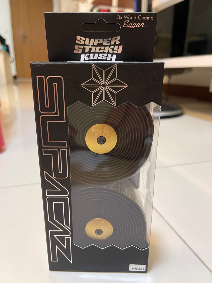 Supacaz Super Sticky Kush Star Fade - Gold Handlebar Tape, Sports ...