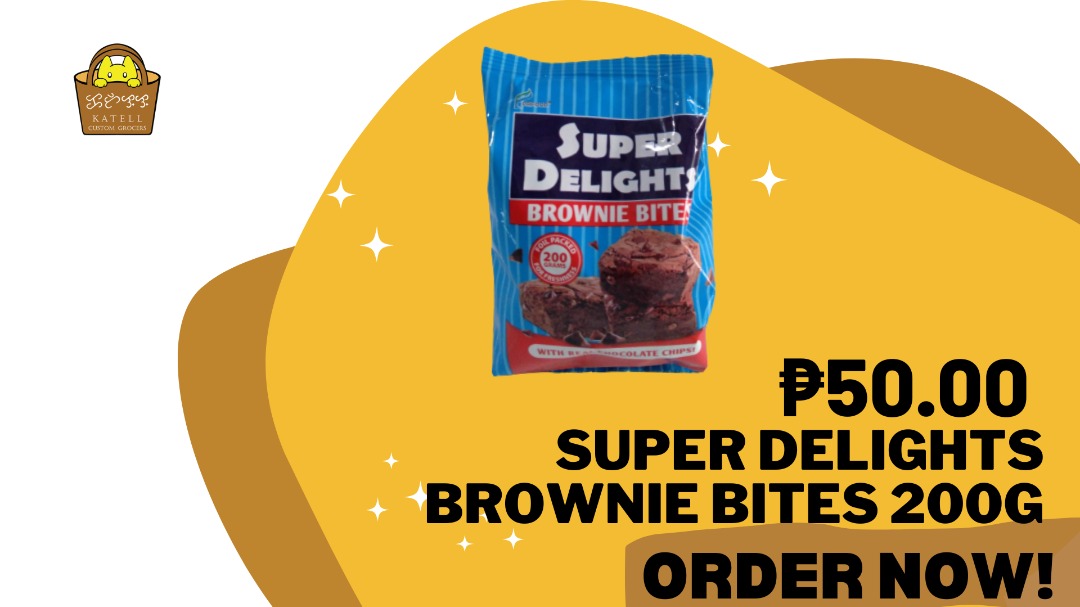 Super Delights Brownie Bites 200g, Food & Drinks, Packaged & Instant ...
