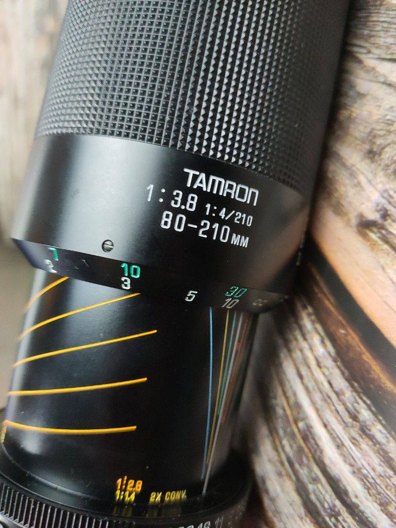 Tamron 80-210mm f/3.8-4 CF Tele-Macro Compact Zoom Adaptall 2 telescope ...